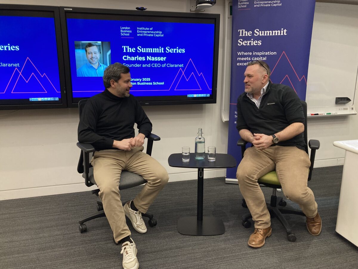 Can you start a business doing what you love? Charles Nasser did… - LBS ...